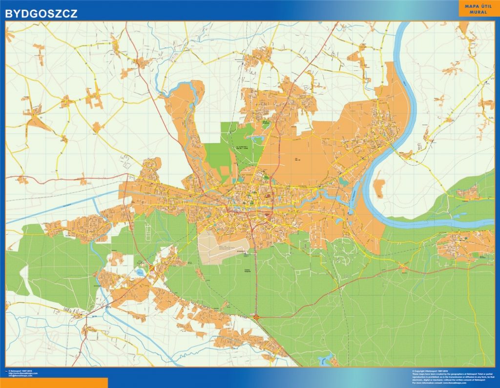 Rzeszow map Poland | Wall maps